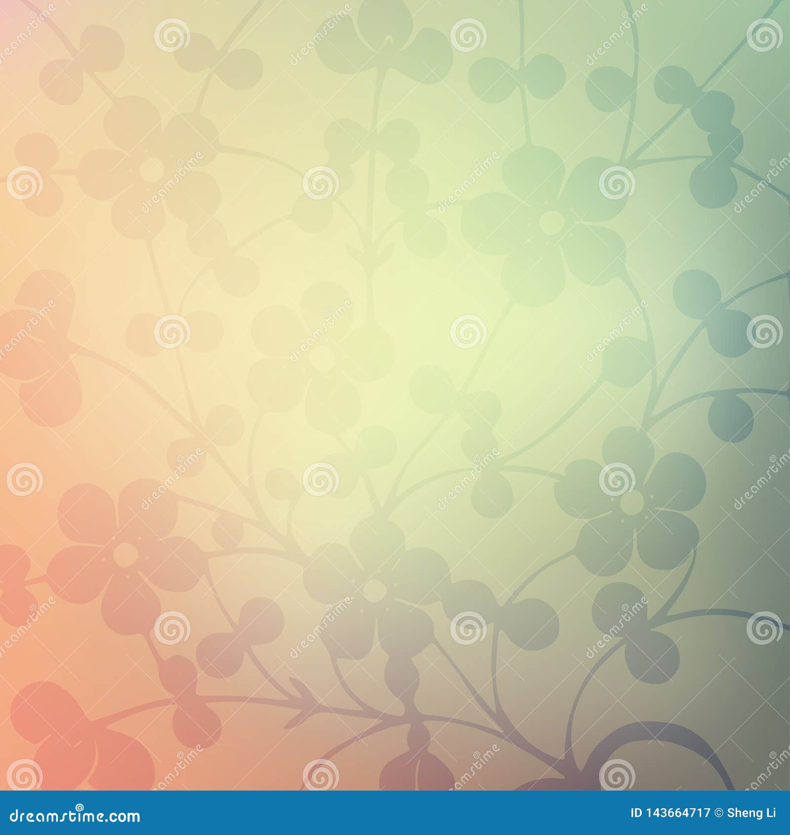 A Spring Background, Floral Texture Stock Vector - Illustration of ...