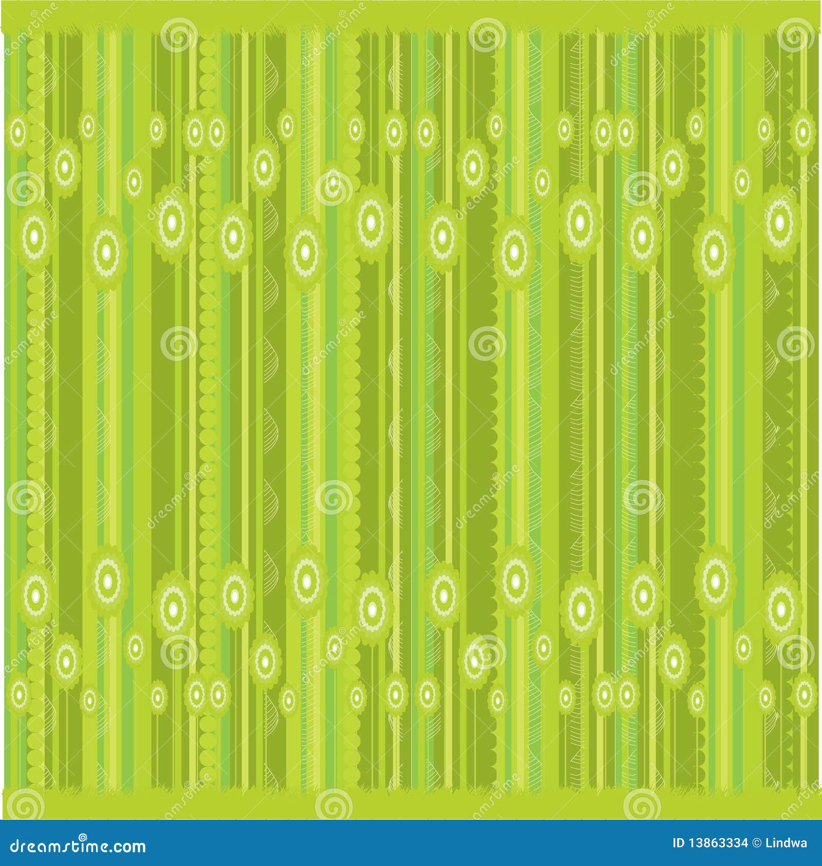Spring Background with Stripes Stock Vector - Illustration of flower ...