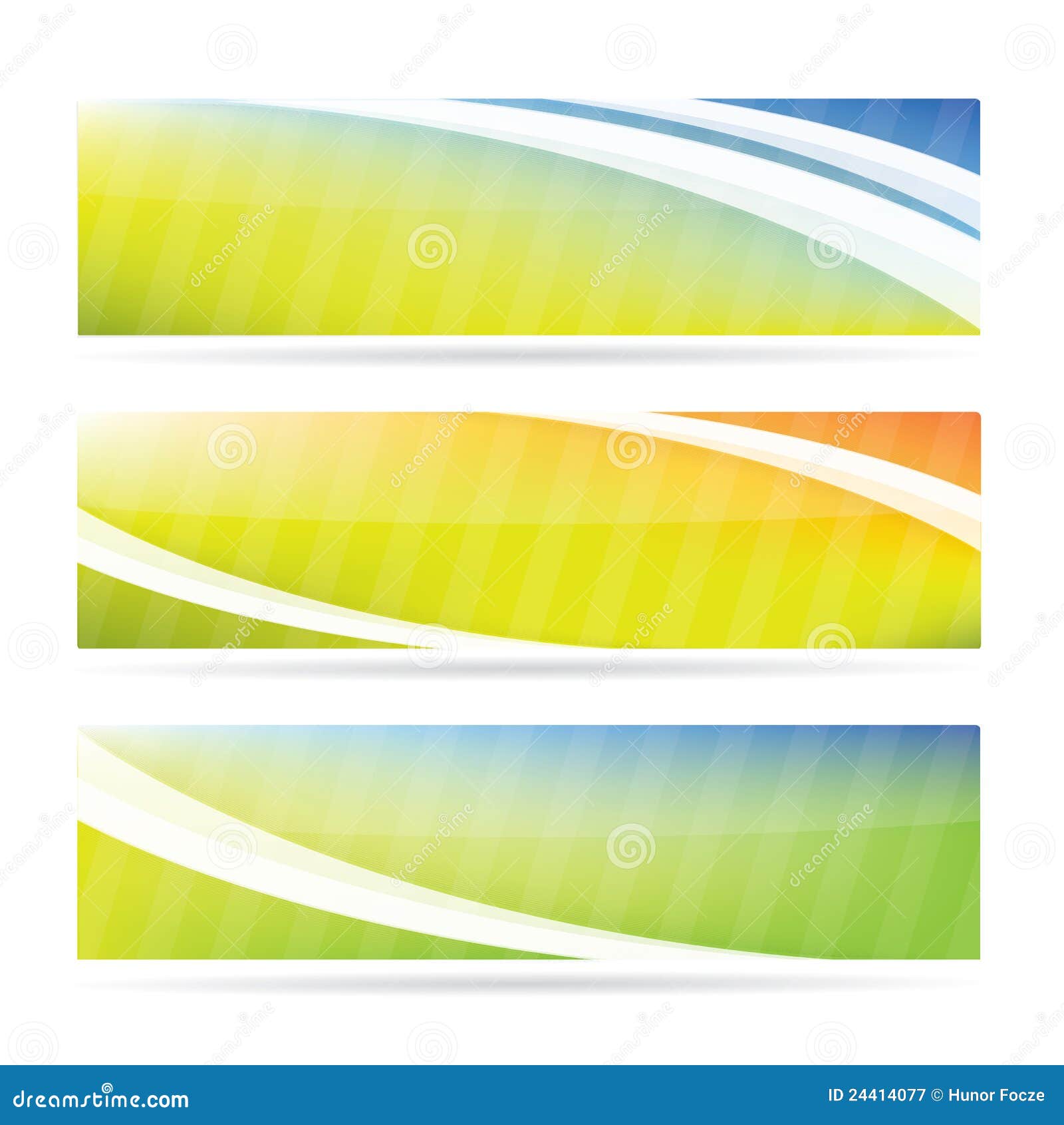 Spring banner set stock illustration. Illustration of blue - 24414077