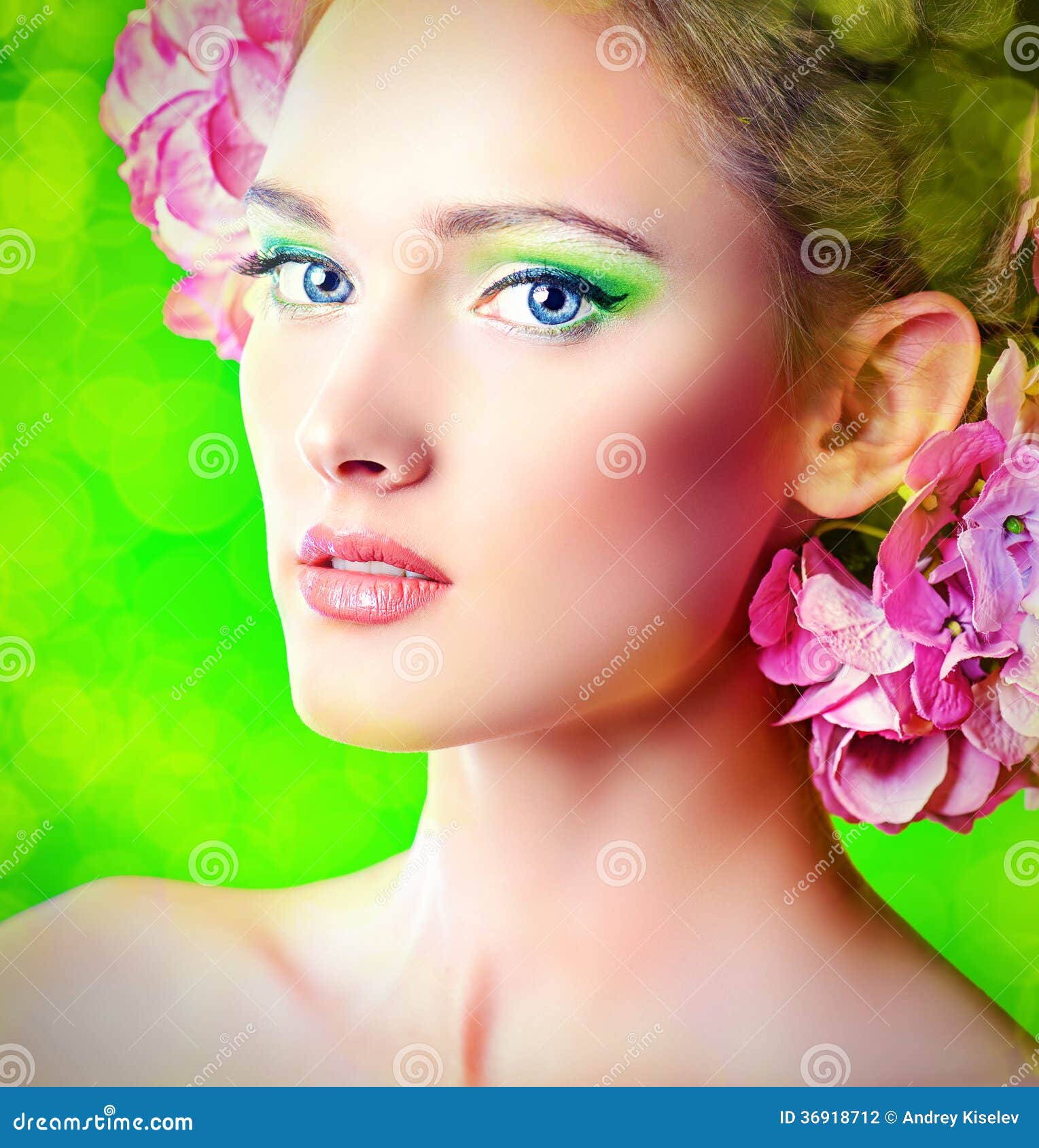 Spring beauty stock photo. Image of fashion, natural - 36918712