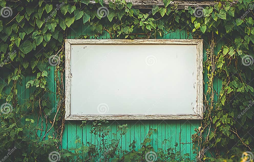 During the Spring, this Billboard& X27;s Background is Covered in Green ...