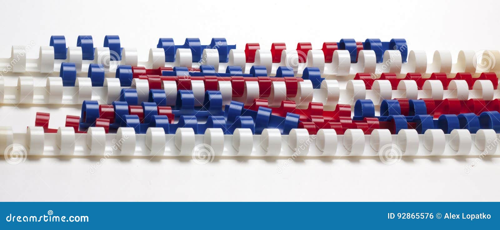 Spring for binding stock photo. Image of background, plastic - 92865576