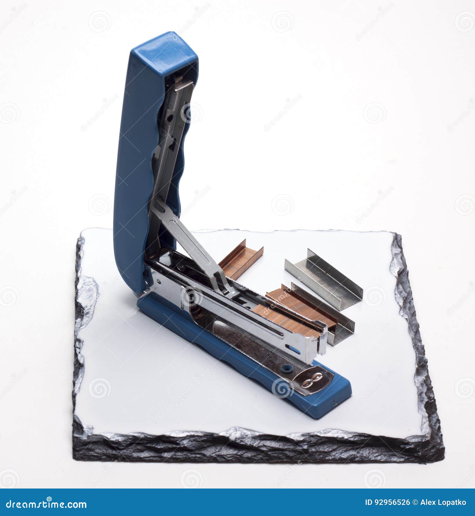 Spring for binding stock photo. Image of metal, background - 92956526