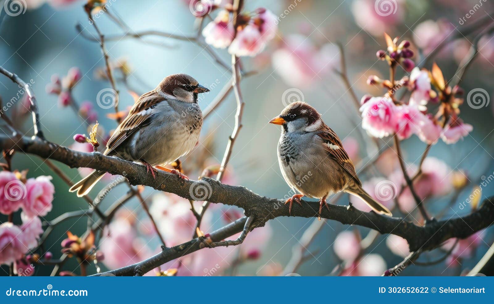 Spring Birds Campaign stock photo. Image of spring, biodiversity ...