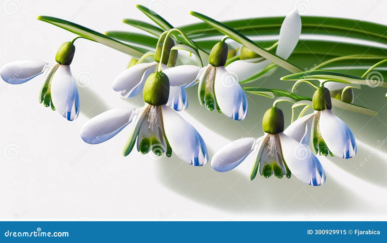 Spring blooming snowdrop stock illustration. Illustration of fruit ...