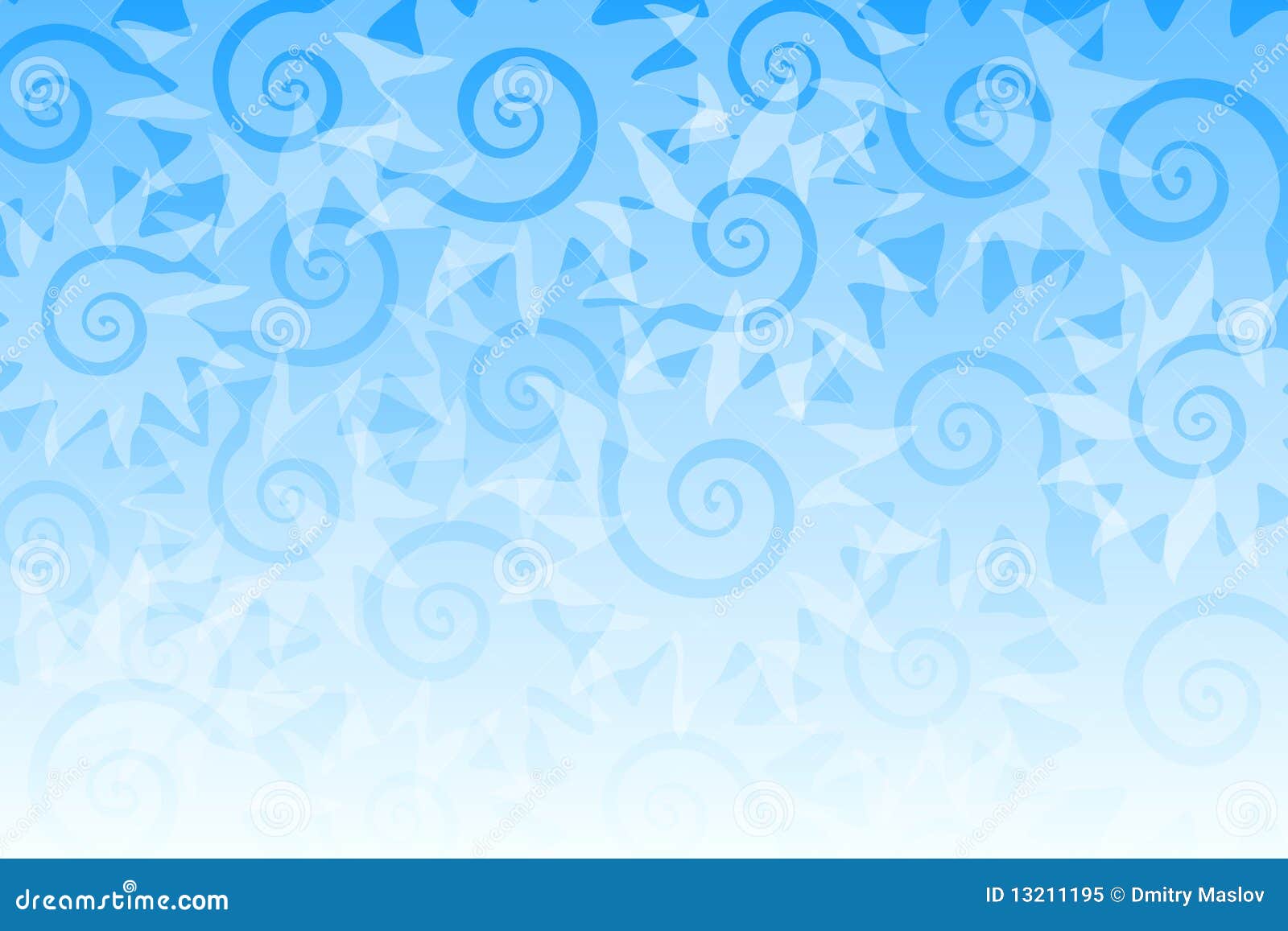 Spring Blue stock vector. Illustration of helix, coil - 13211195