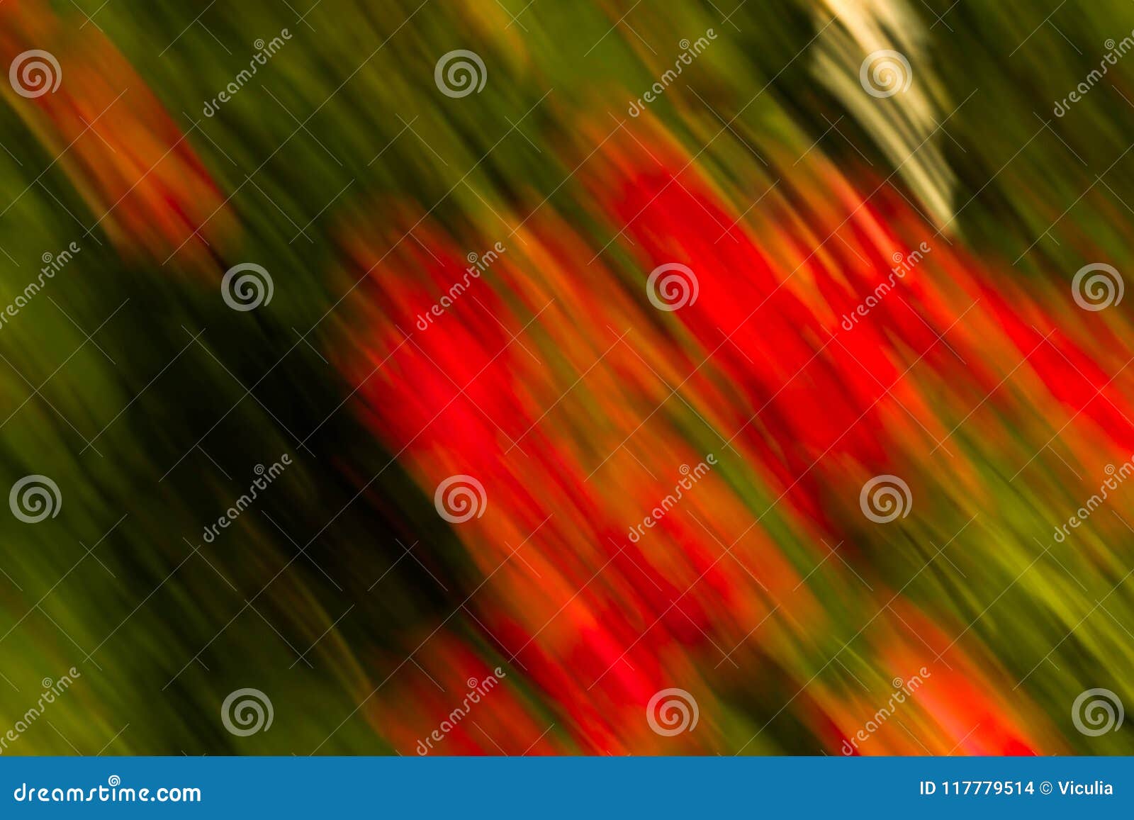 Spring Blurred Flowers. Abstract Motion Blur Effect Stock Photo - Image ...