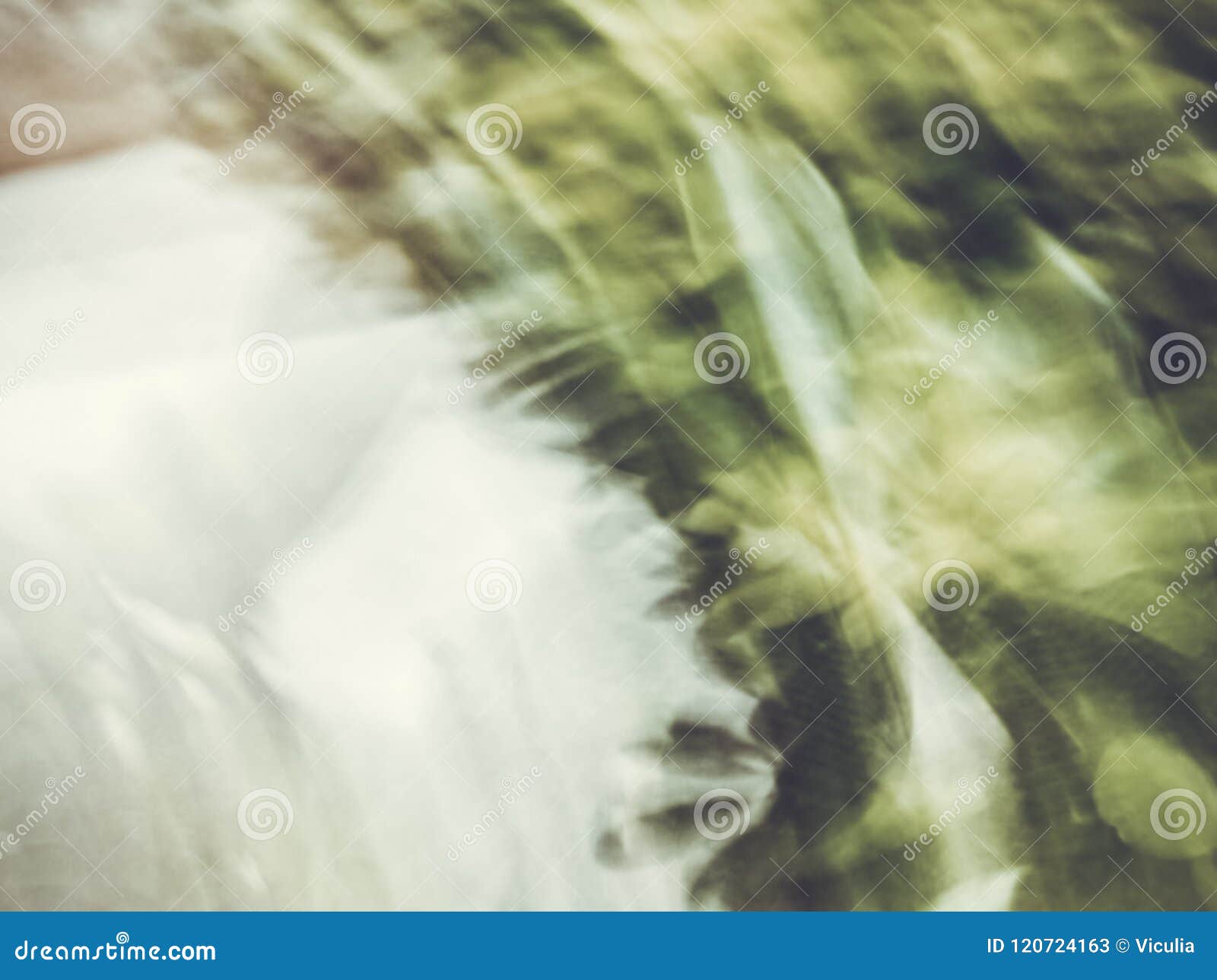 Spring Blurred Leaves. Abstract Motion Blur Effect Stock Image - Image ...
