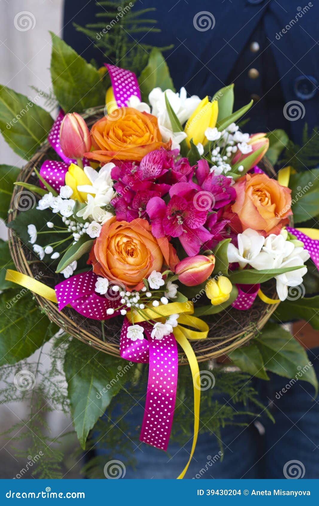 Spring bouquet stock photo. Image of flowers, detail - 39430204