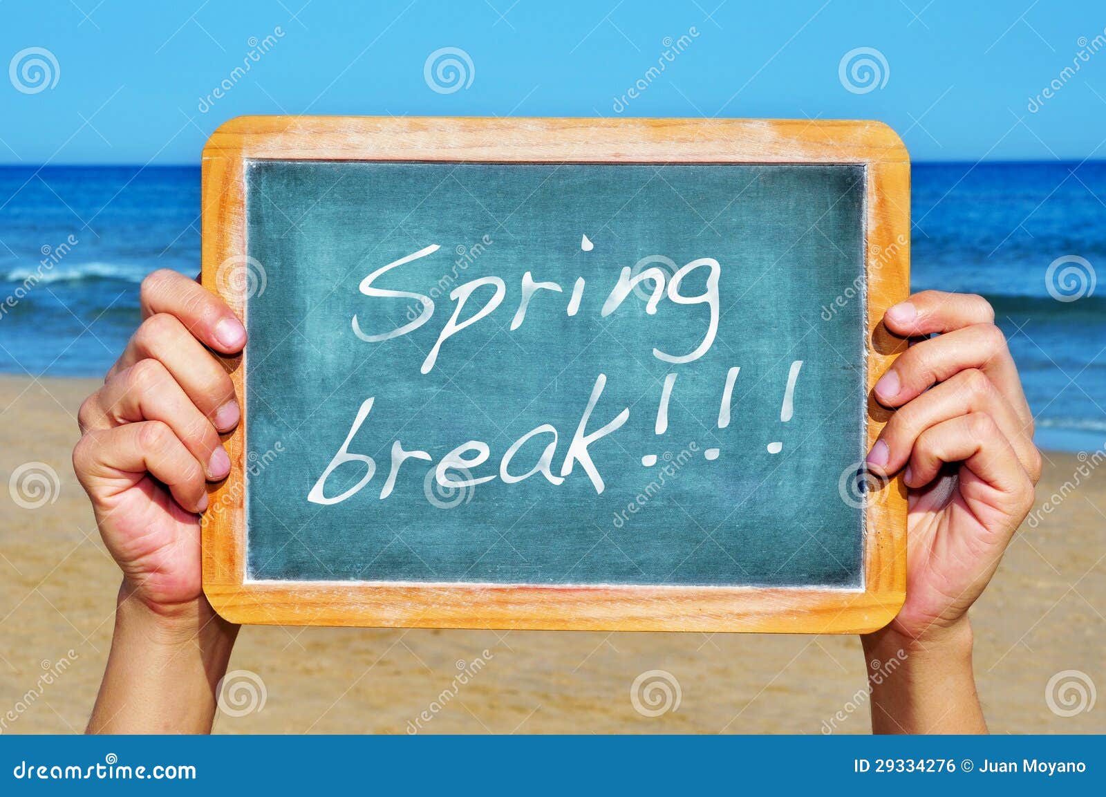 Spring break stock photo. Image of happy, design, chill - 29334276