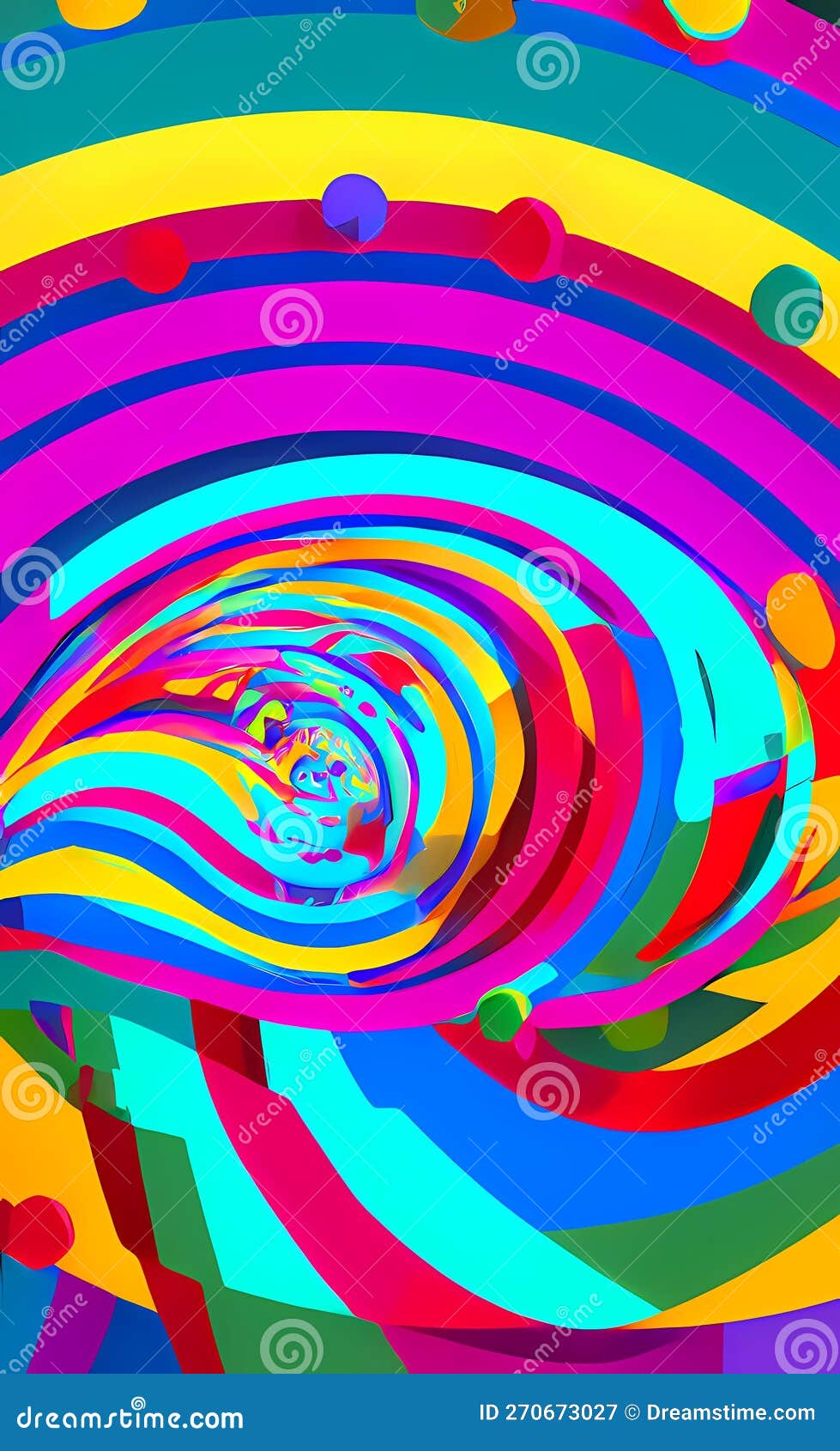 Spring Break Abstract Background Stock Illustration - Illustration of ...