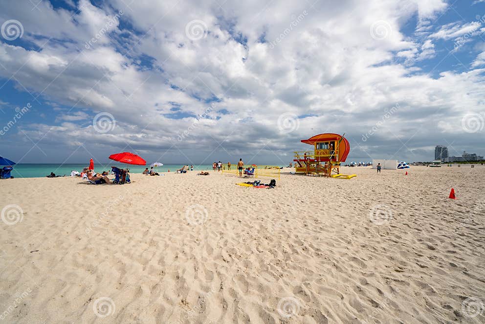 Spring Break Miami Beach FL 2021 Editorial Stock Photo - Image of break ...