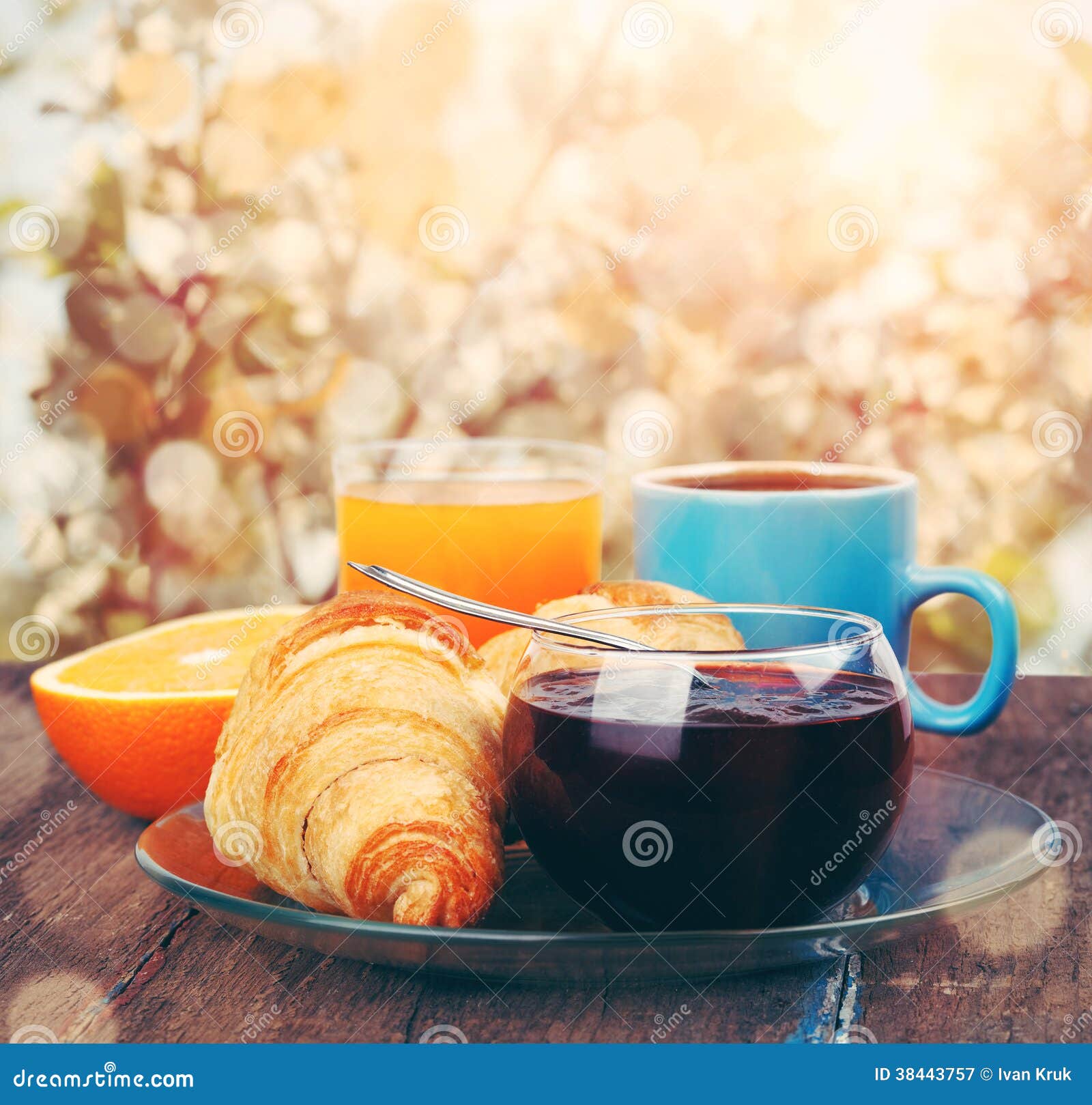 Spring breakfast stock image. Image of fresh, bakery - 38443757