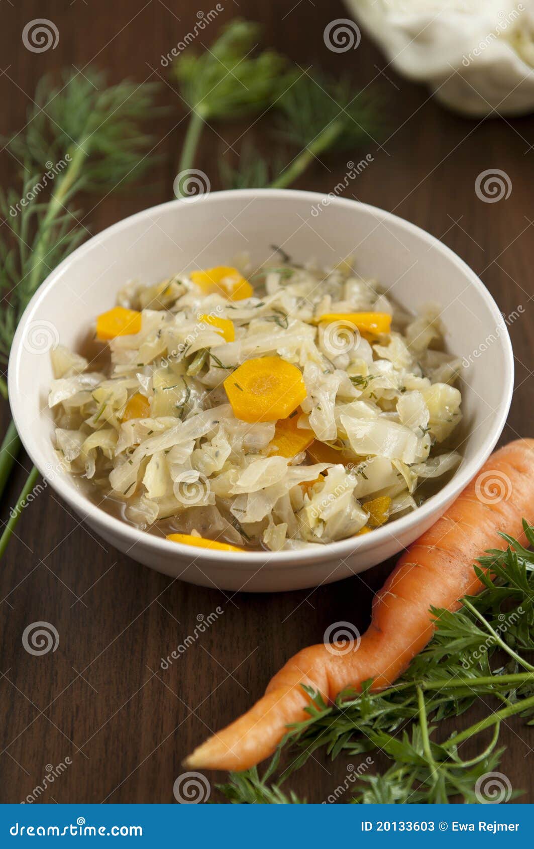 Spring cabbage stock image. Image of meal, dish, polish - 20133603