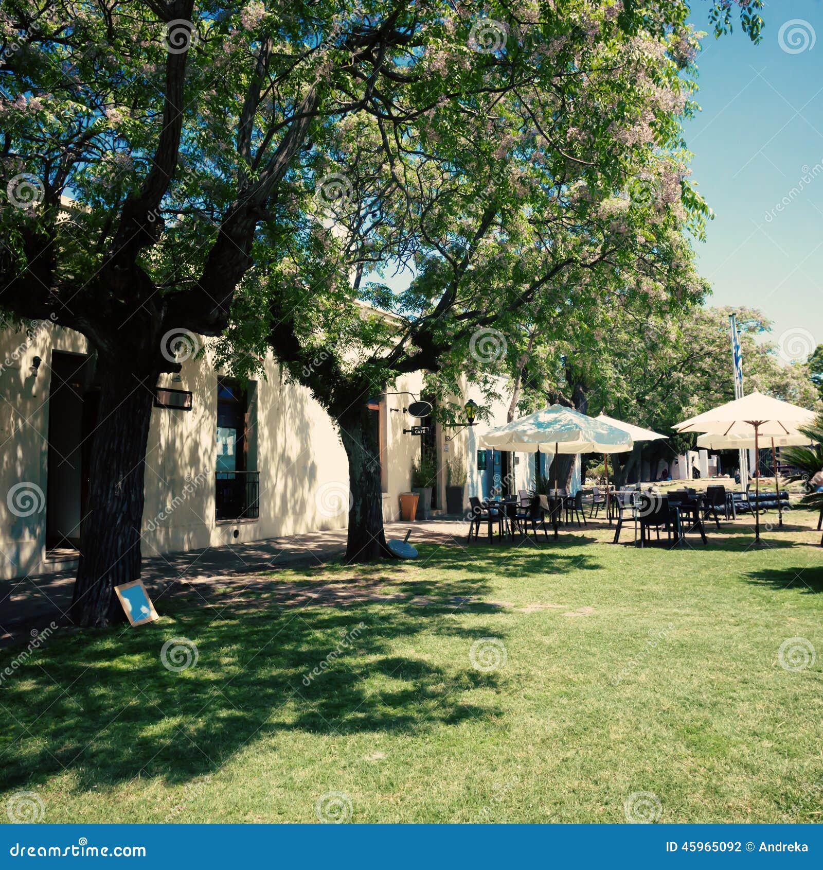 Spring cafe stock photo. Image of paris, coffee, background - 45965092