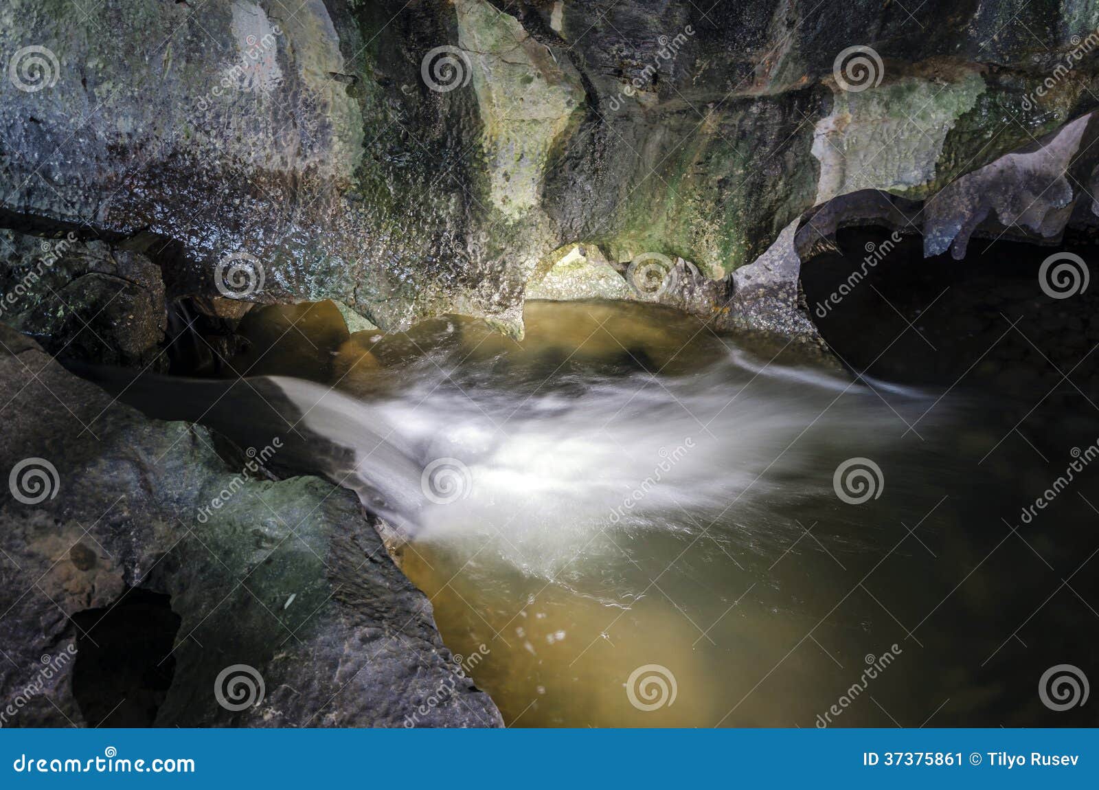 Spring in the cave stock image. Image of simple, inside - 37375861
