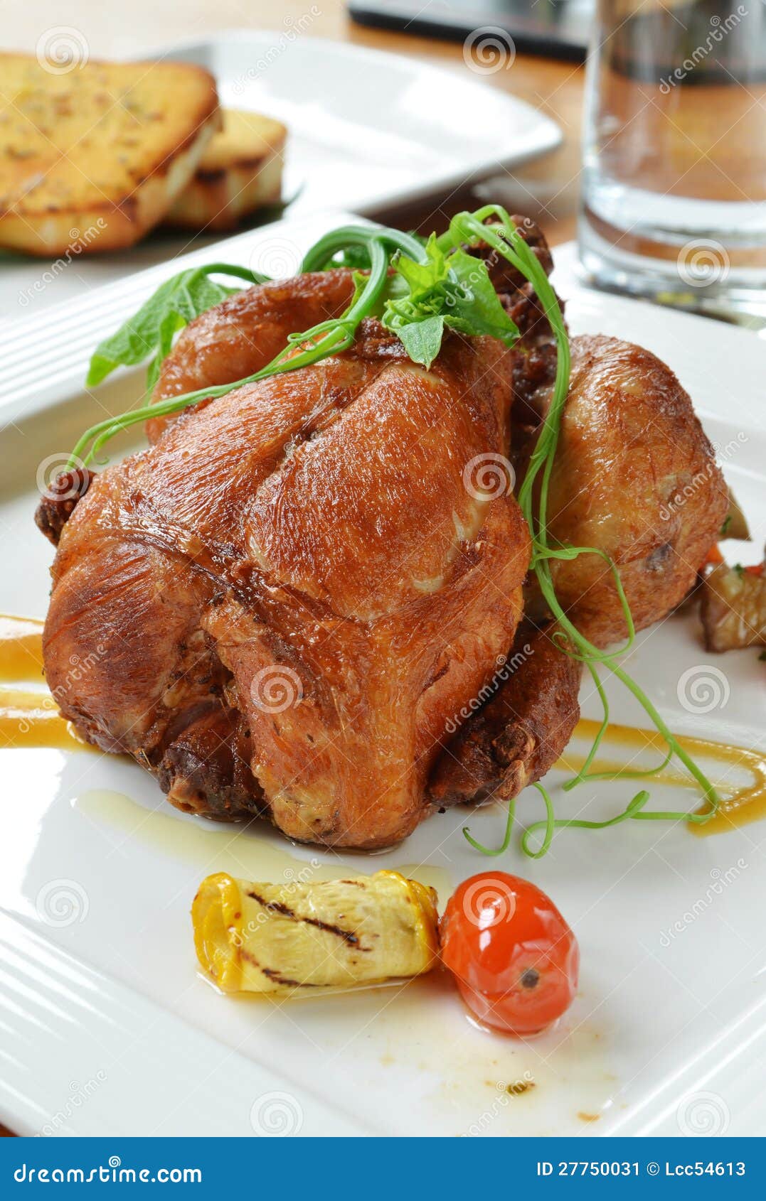 Spring chicken stock image. Image of delicious, bake - 27750031