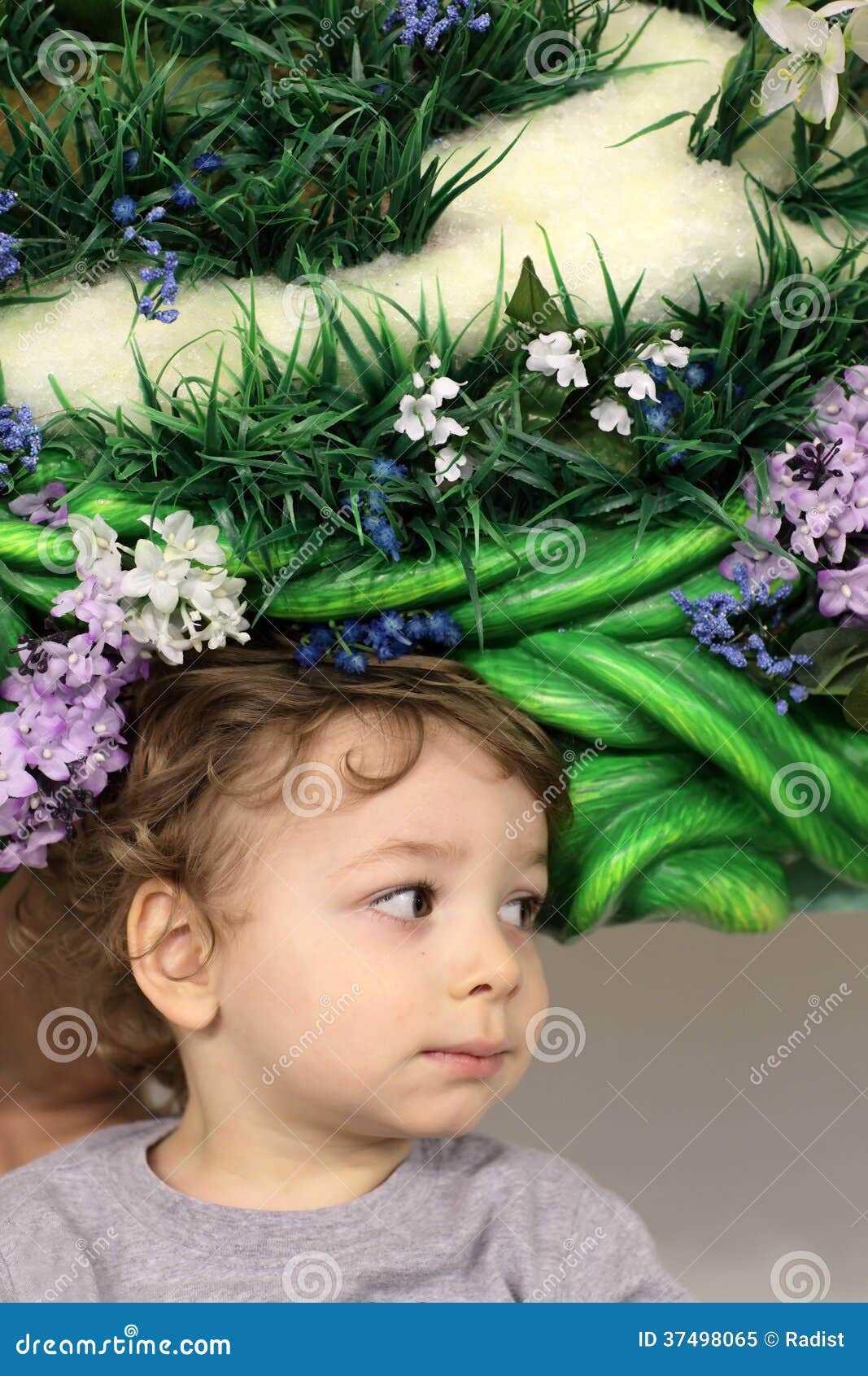 Spring child stock image. Image of concept, decoration - 37498065