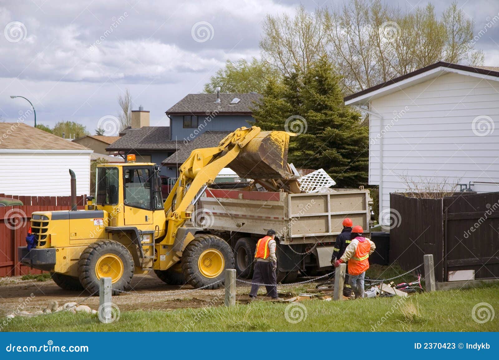 Spring Cleanup stock image. Image of machinery, residential - 2370423
