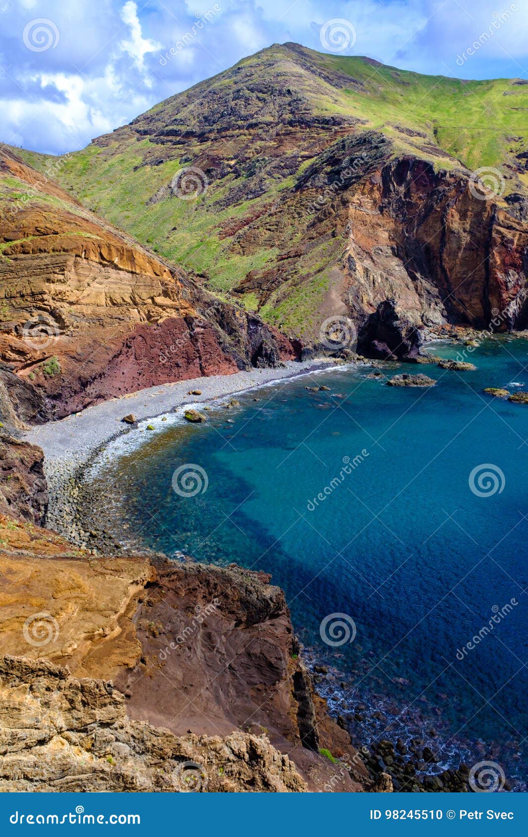 Spring cliffs stock photo. Image of view, bloom, nature - 98245510