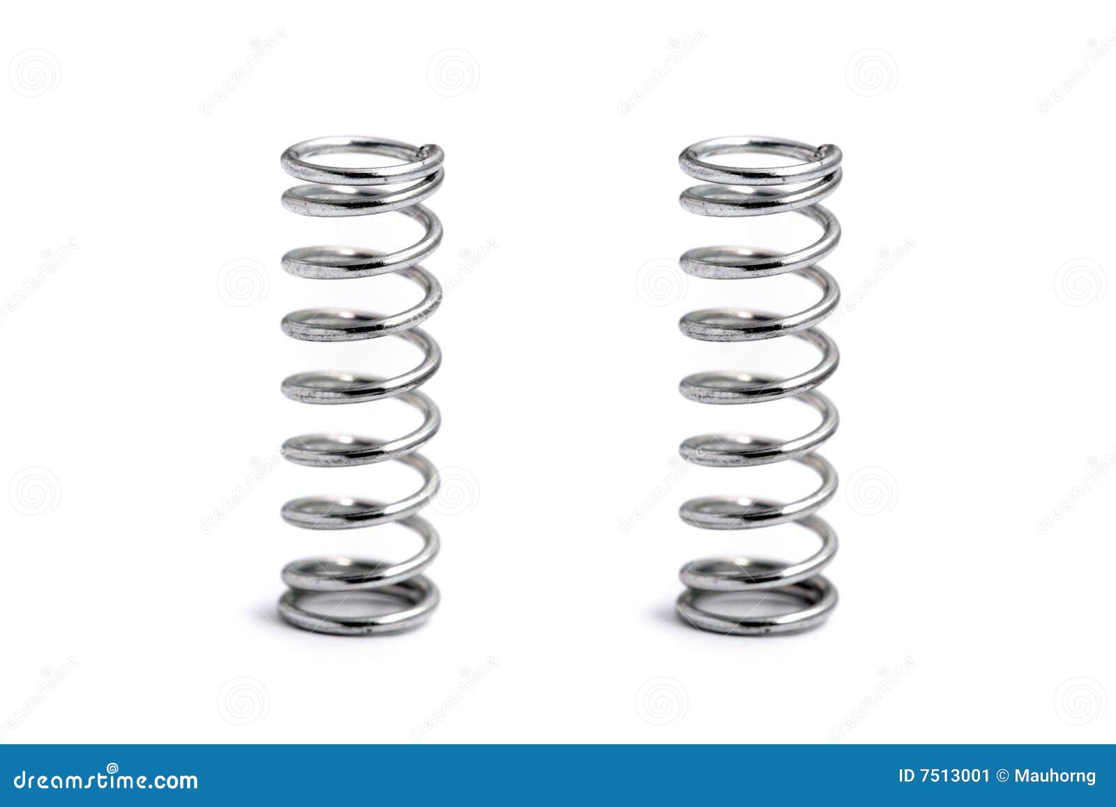 Spring Coil stock image. Image of coated, helical, tool - 7513001