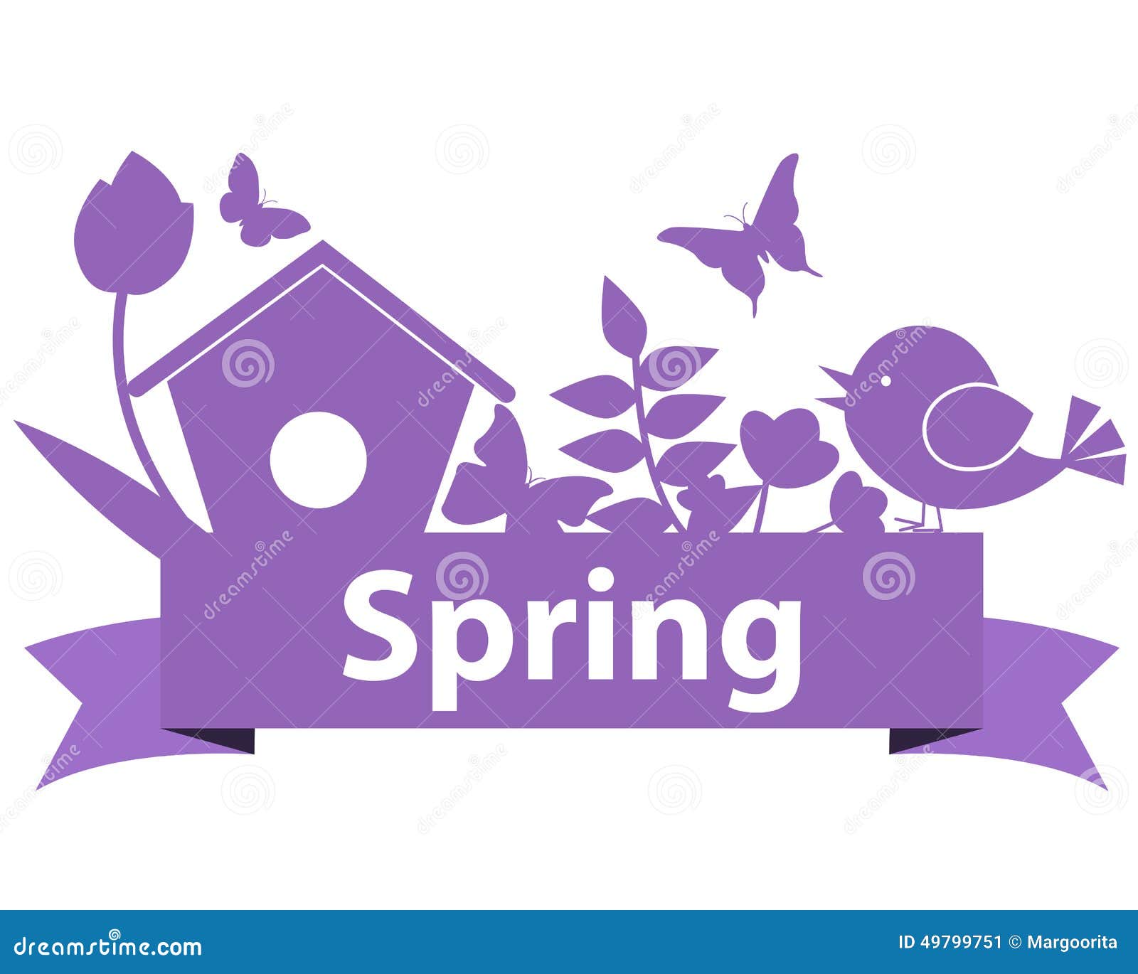 Spring concept stock vector. Illustration of concept - 49799751