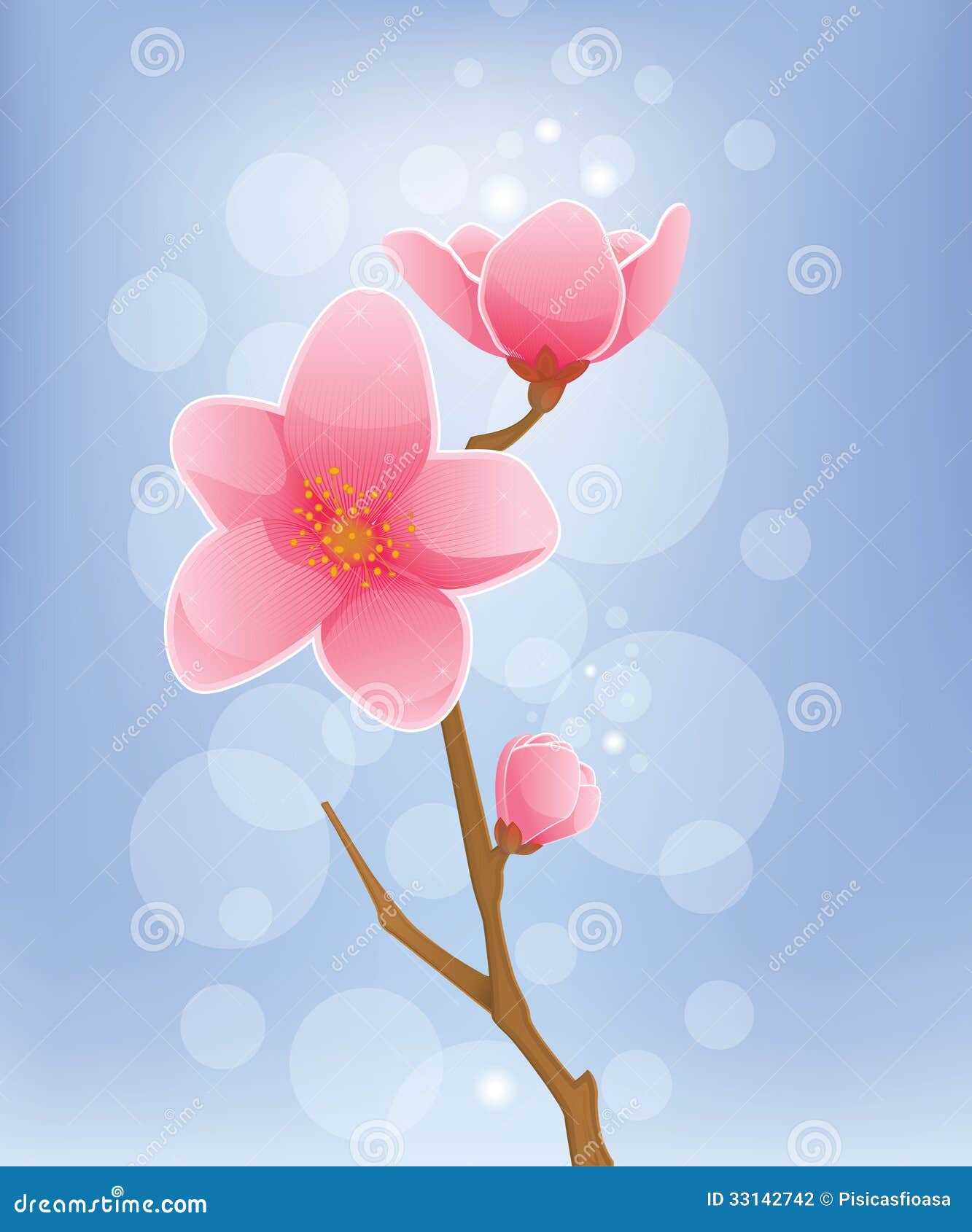 Spring Concept eps10 stock vector. Illustration of beautiful - 33142742