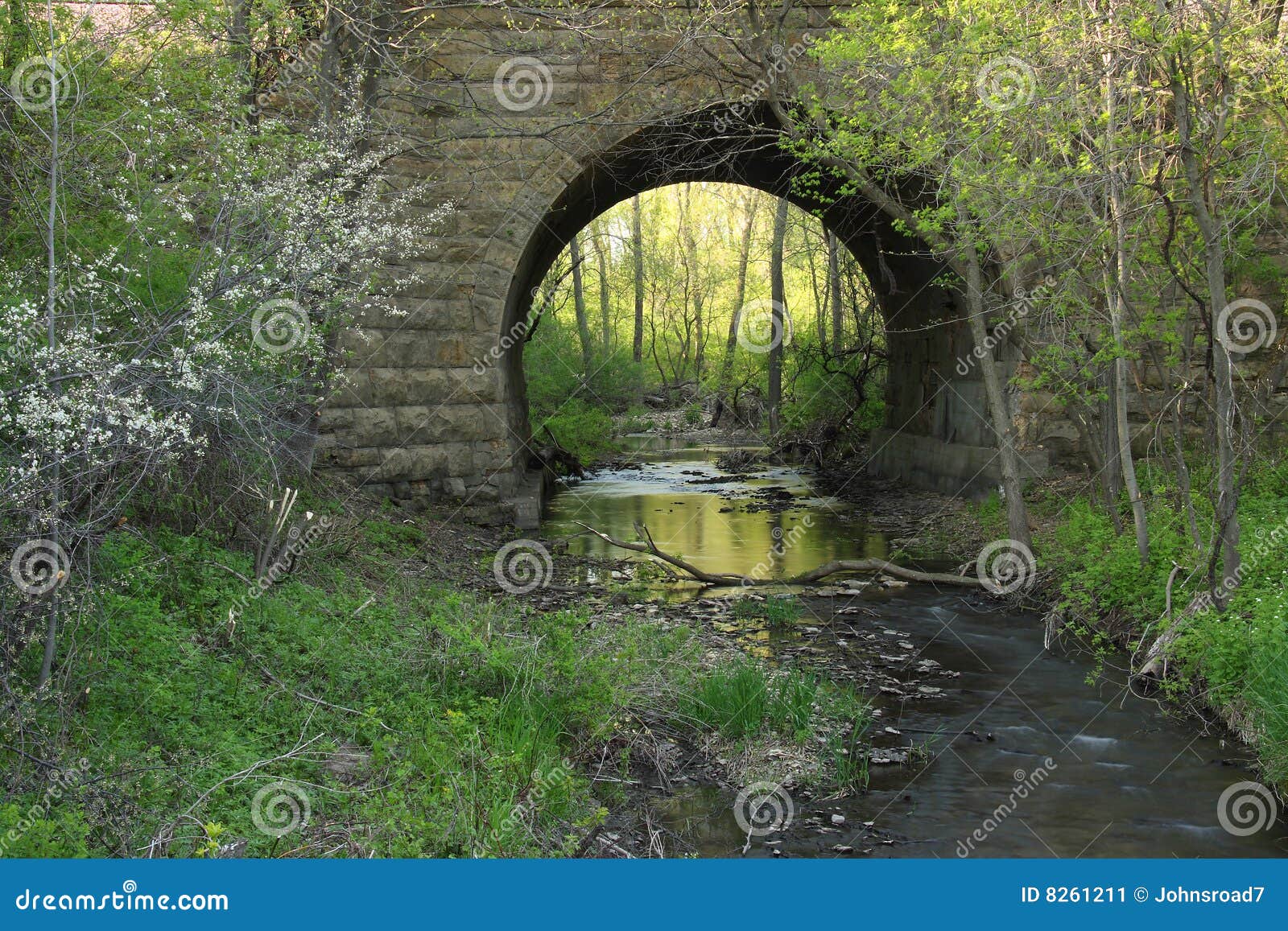 Spring Creek Arch stock image. Image of railroad, bridge - 8261211