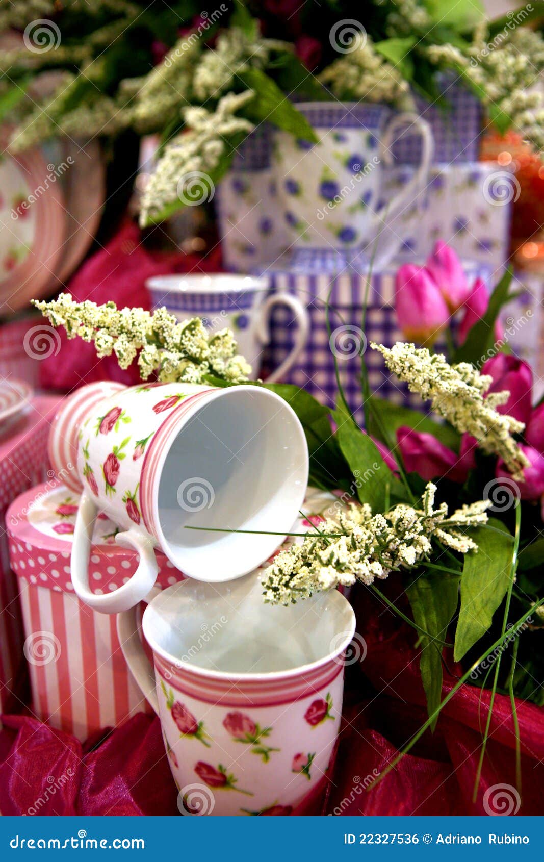Spring cup stock photo. Image of morning, flower, breakfast - 22327536
