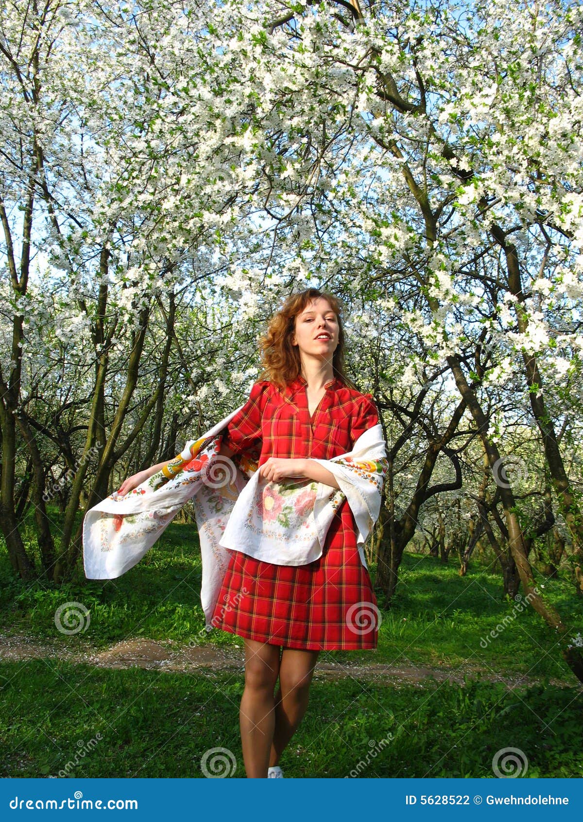 Spring Dancing Picture. Image: 5628522