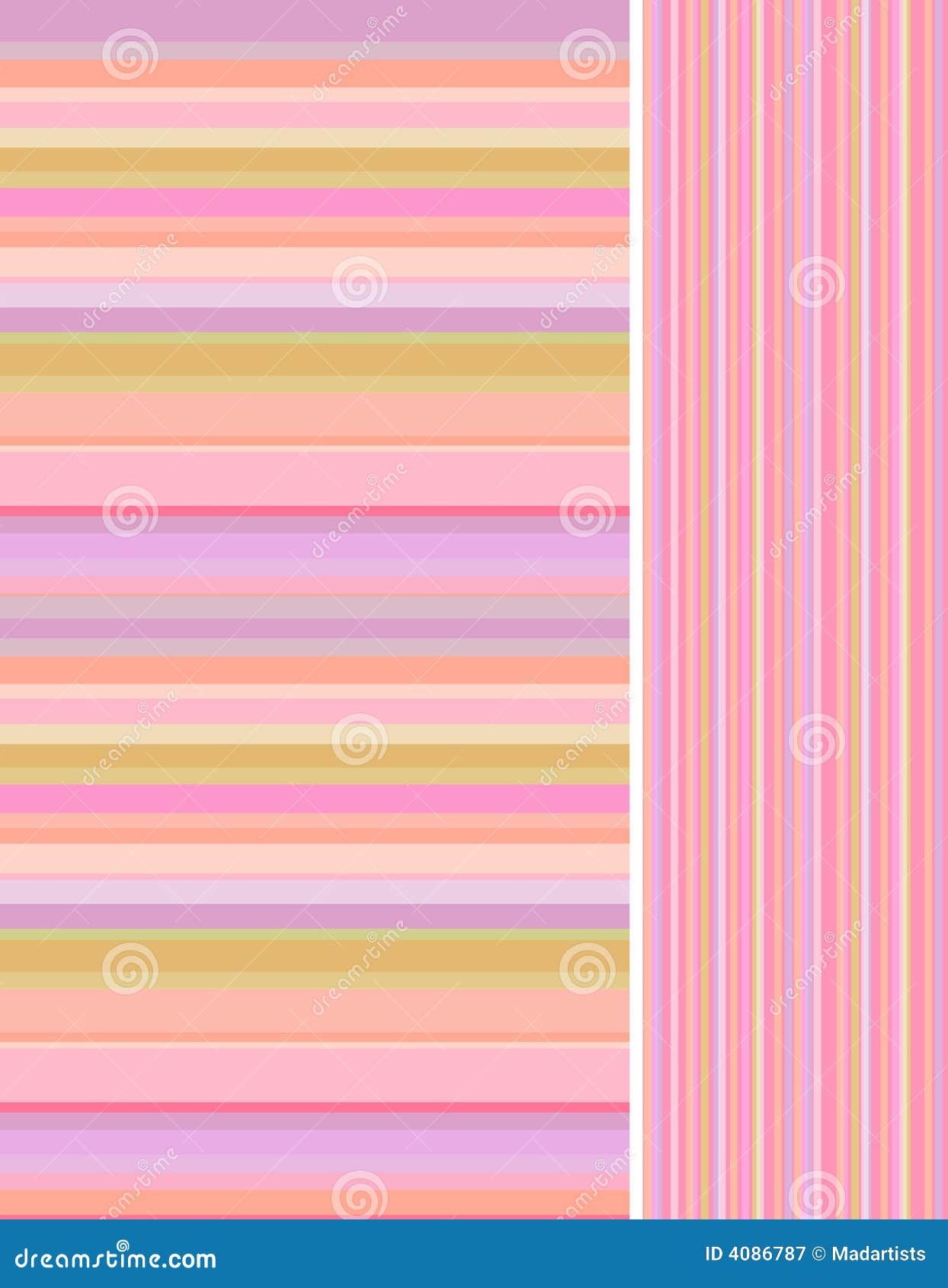 Spring Easter Abstract Stripes Background Stock Illustration ...