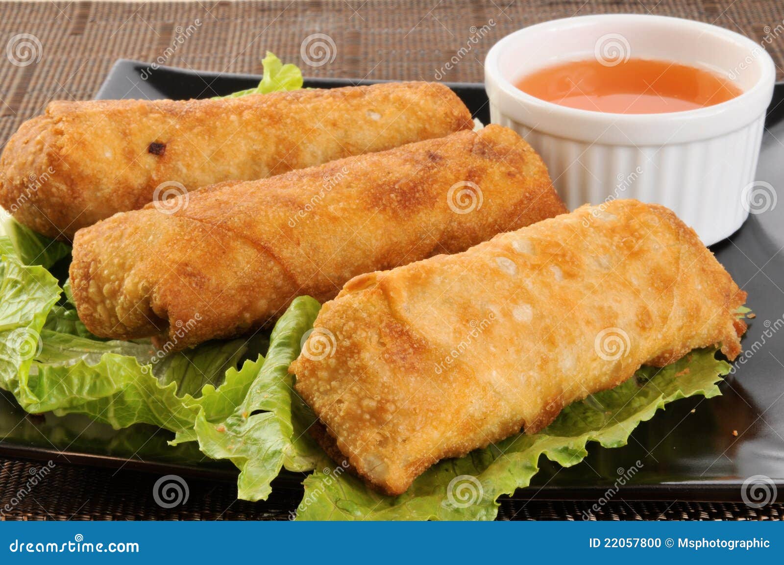 Spring egg rolls stock photo. Image of cabbage, food - 22057800