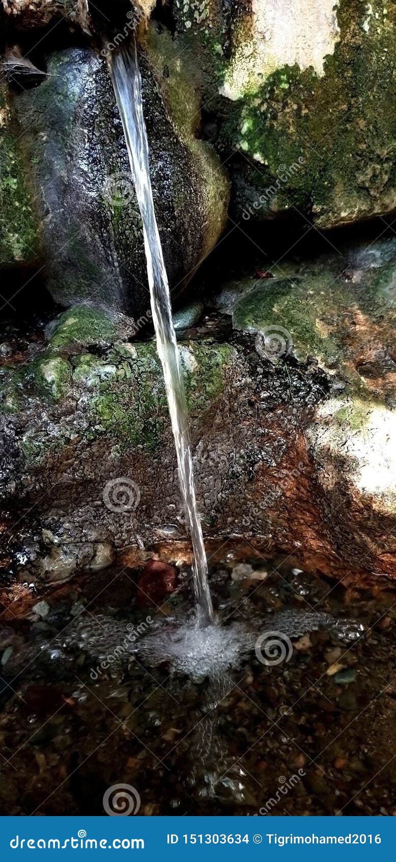 The Spring of an Eye of Water Stock Photo - Image of mountain, nature ...