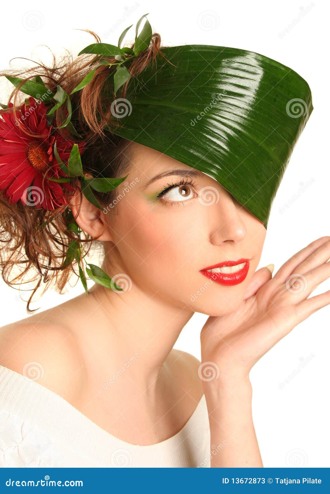 Spring face stock image. Image of adult, fashion, bright - 13672873