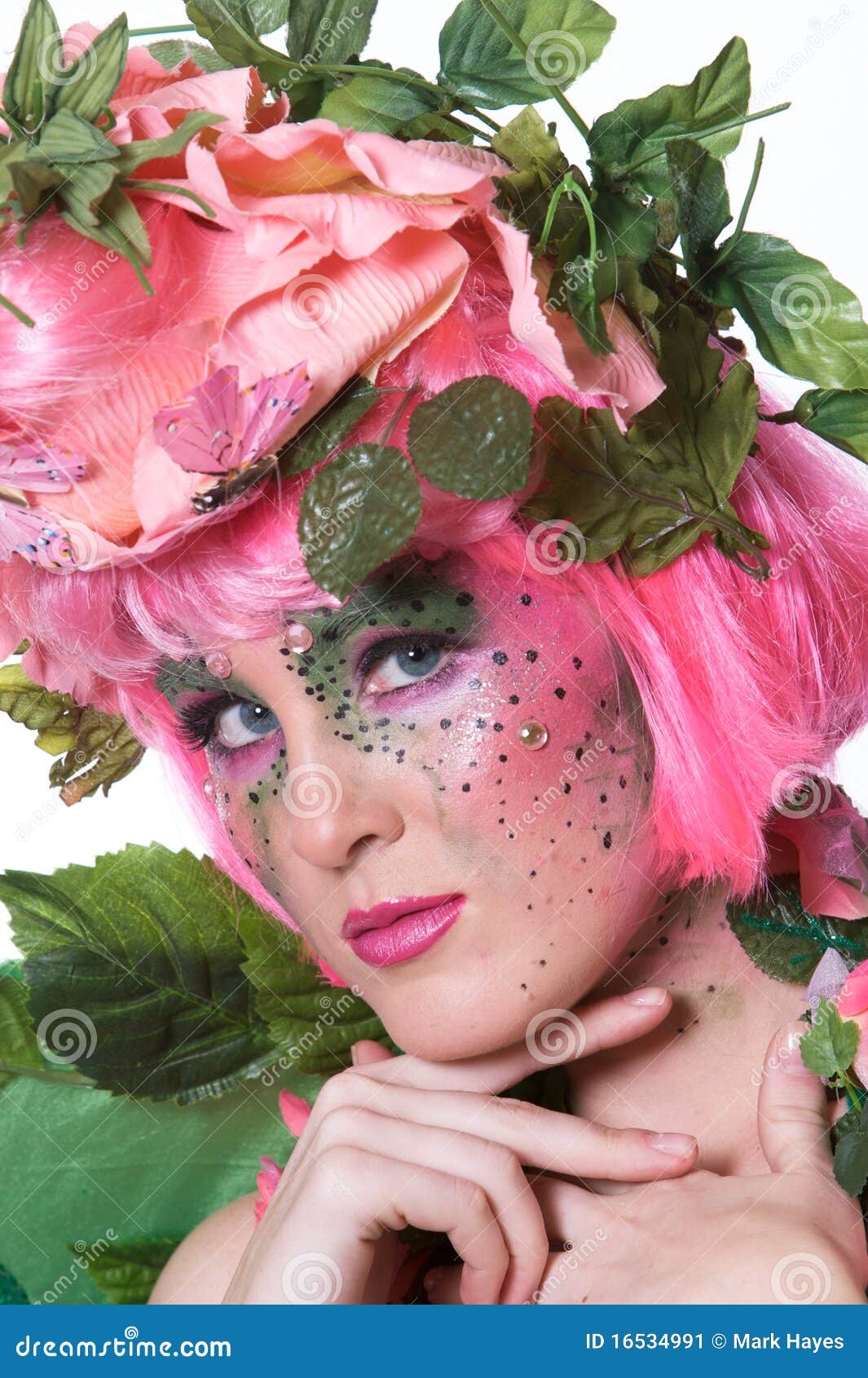Spring Fairy stock image. Image of fashion, botanical - 16534991