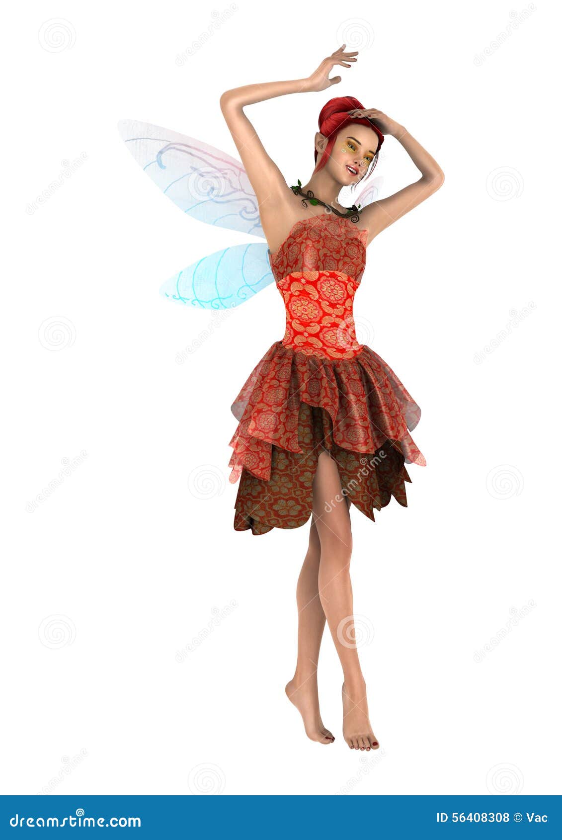 Spring Fairy stock photo. Image of fairy, white, magical - 56408308