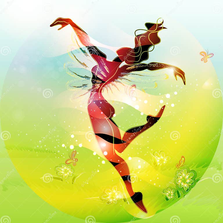 Spring Fairy Tale stock vector. Illustration of artwork - 22709891