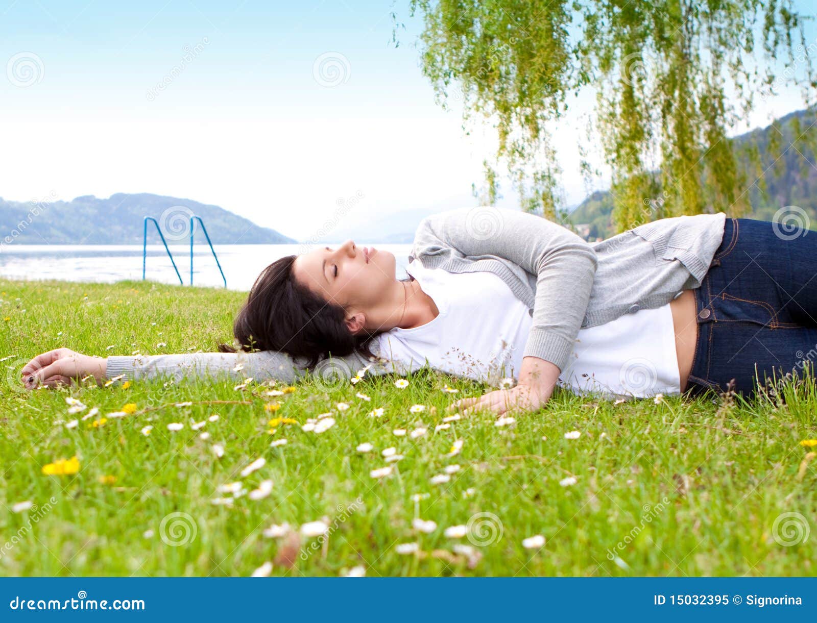 Spring feelings 3 stock image. Image of happy, dreaming - 15032395