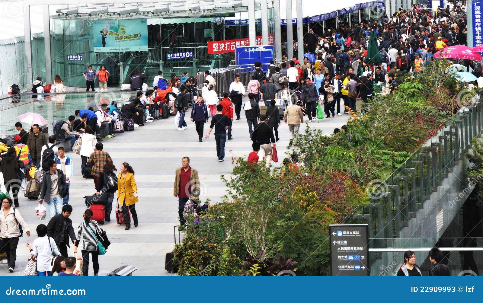 Spring Festival Transportation Shenzhen Editorial Stock Photo - Image ...