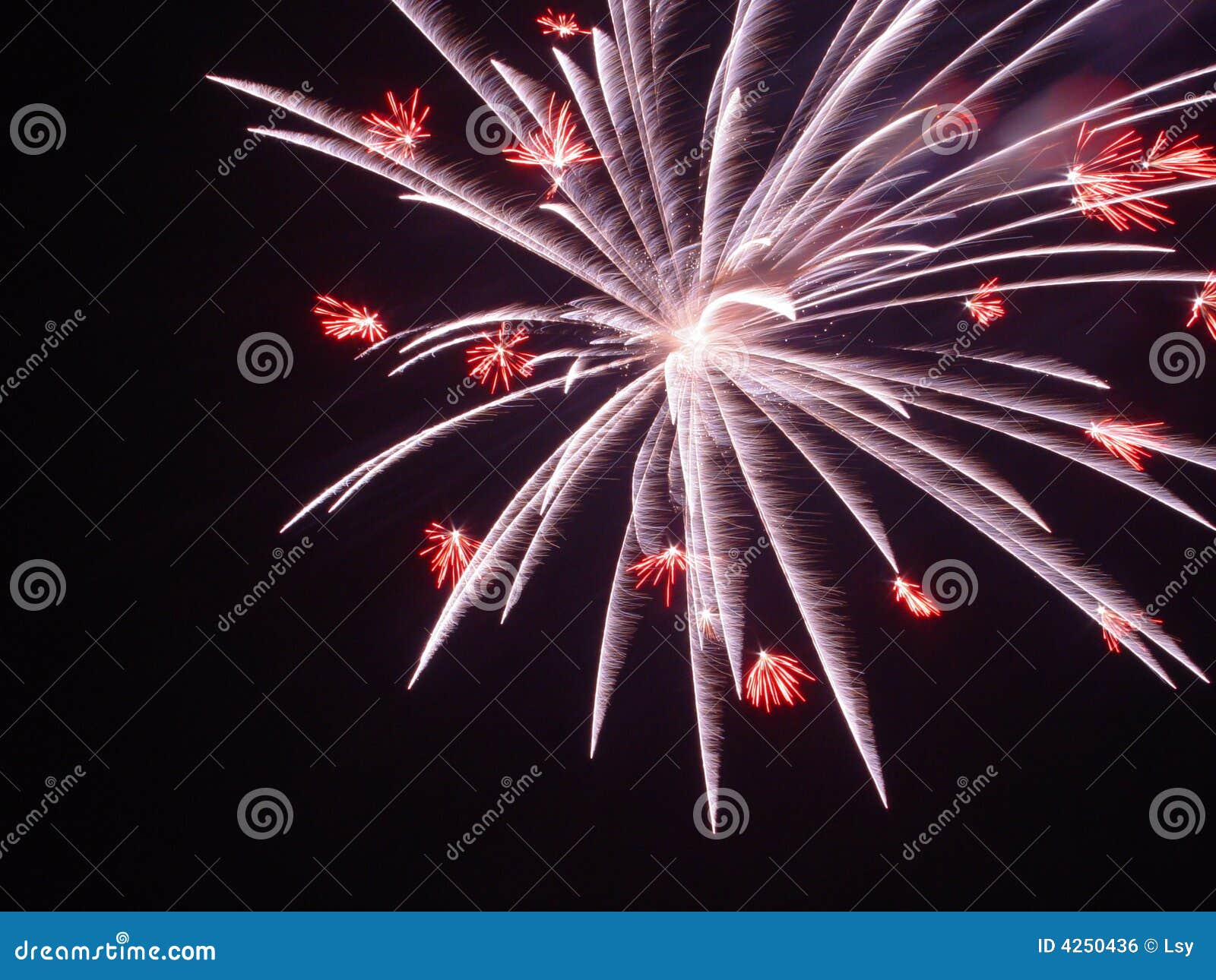 Spring festval fireworks stock photo. Image of explosion - 4250436
