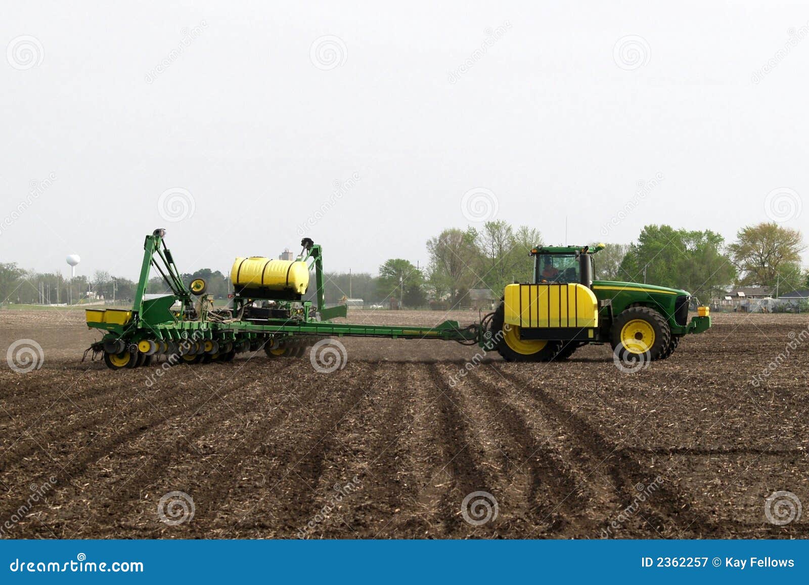 Spring Fieldwork stock image. Image of fieldwork, farm - 2362257