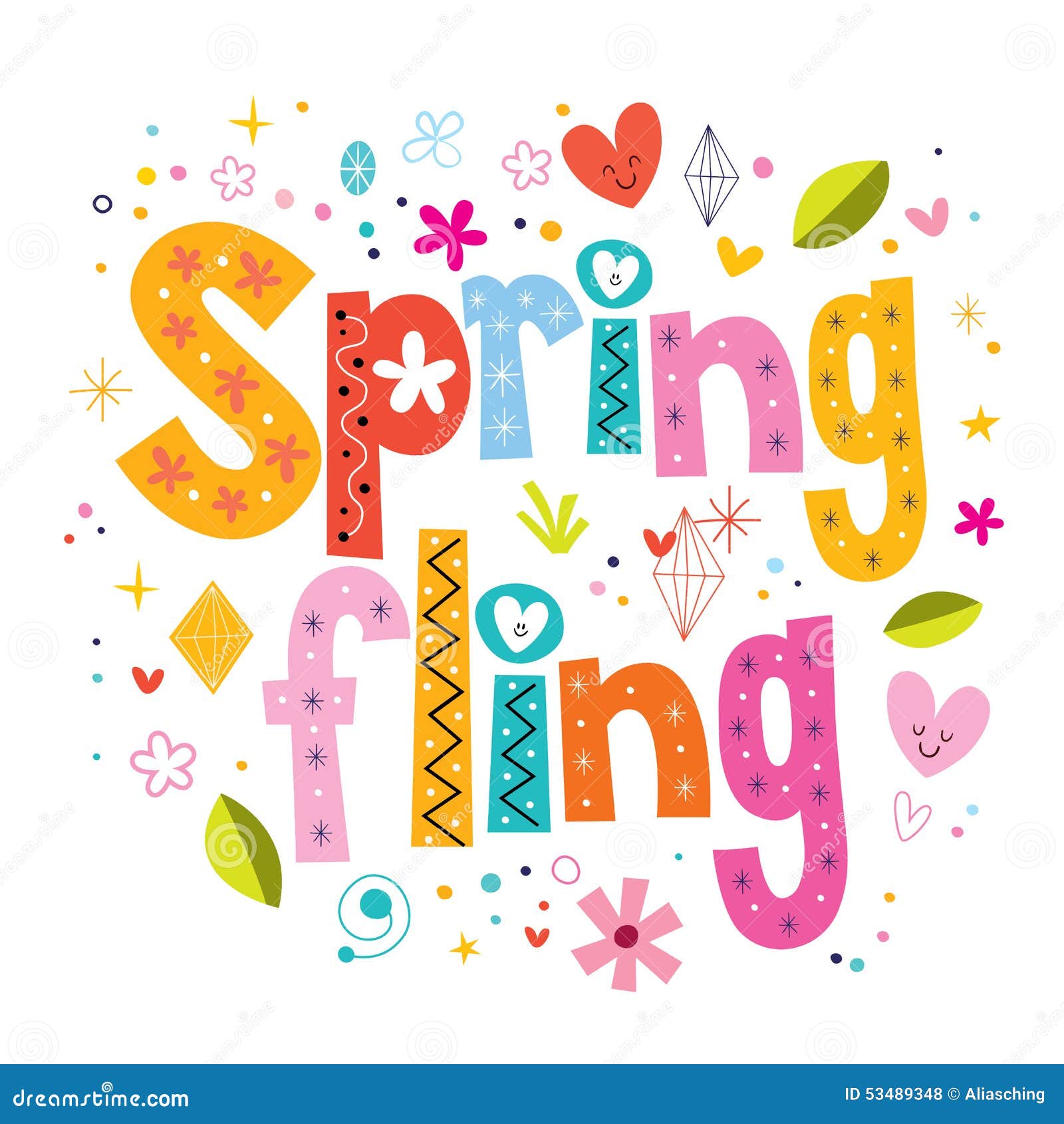 Spring Fling Stock Illustrations – 64 Spring Fling Stock Illustrations ...