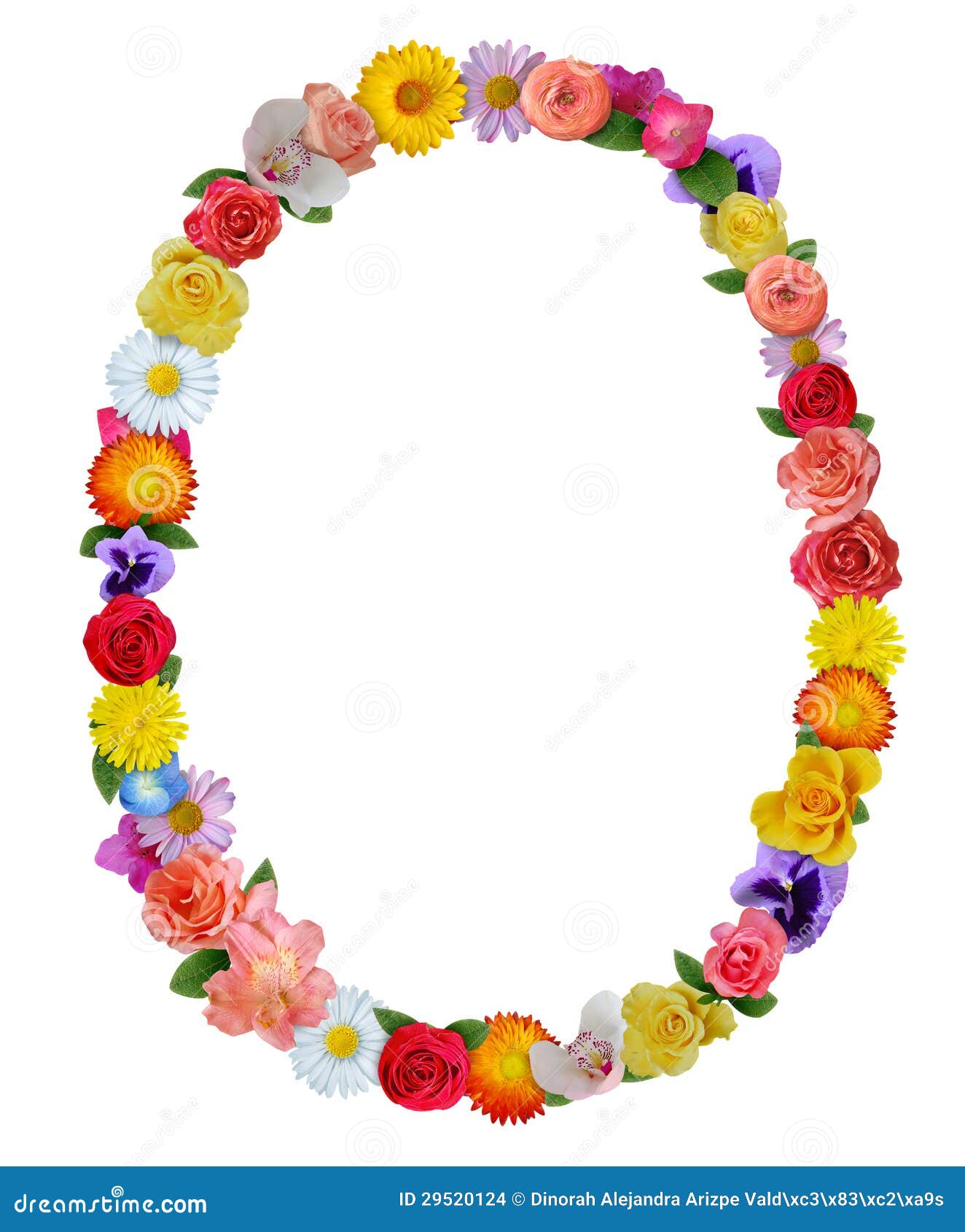 Floral Spring Oval Border Stock Photos - Download 53 Royalty Free Photos