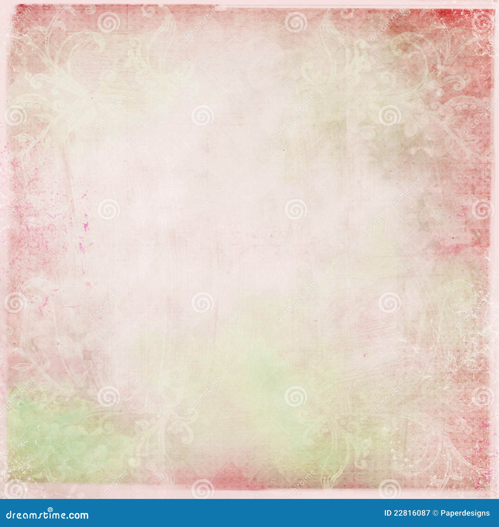 Spring Floral Vintage Background Stock Image - Image of grunge, antique ...