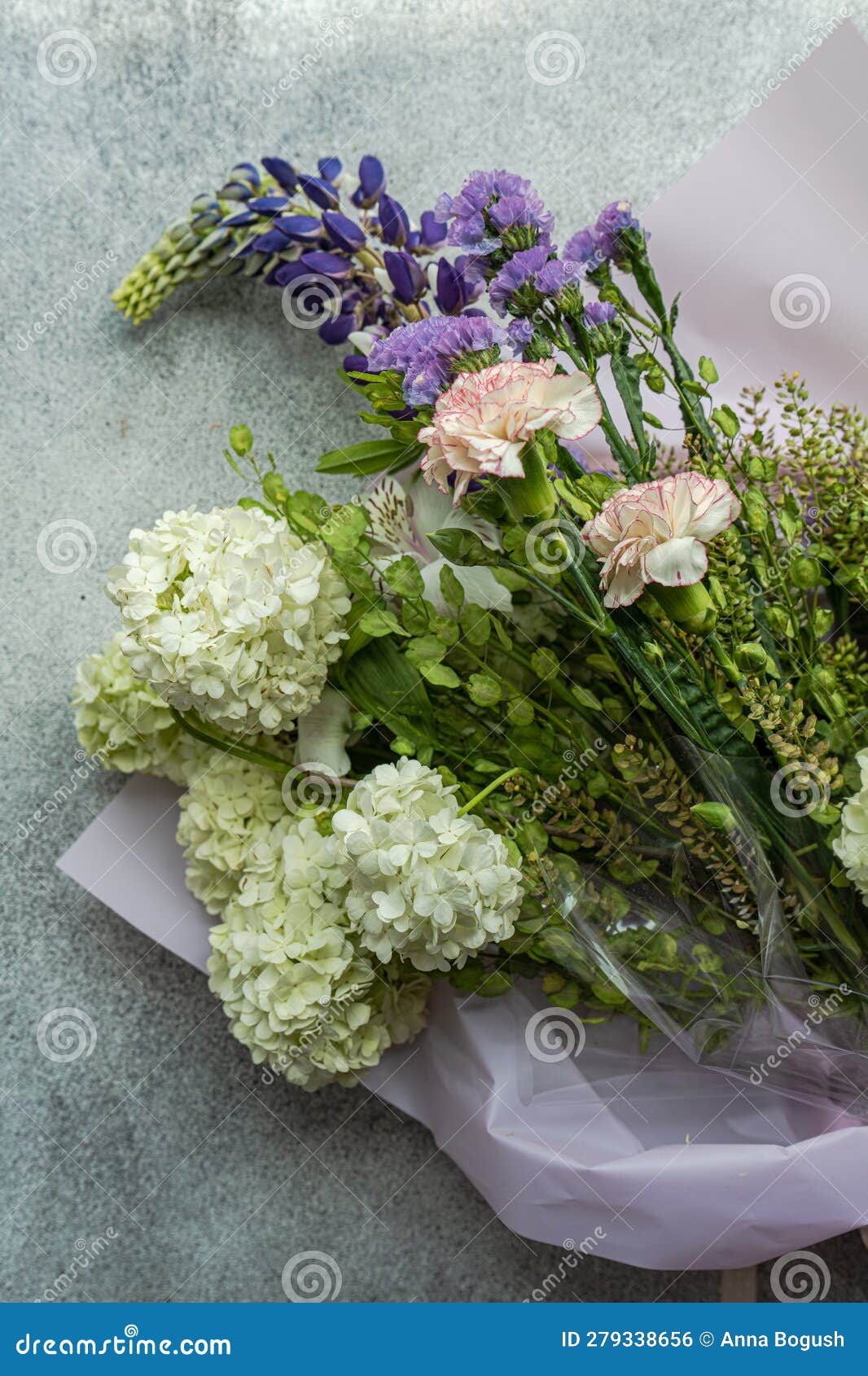 Spring flower bouquet stock photo. Image of hydrangea - 279338656