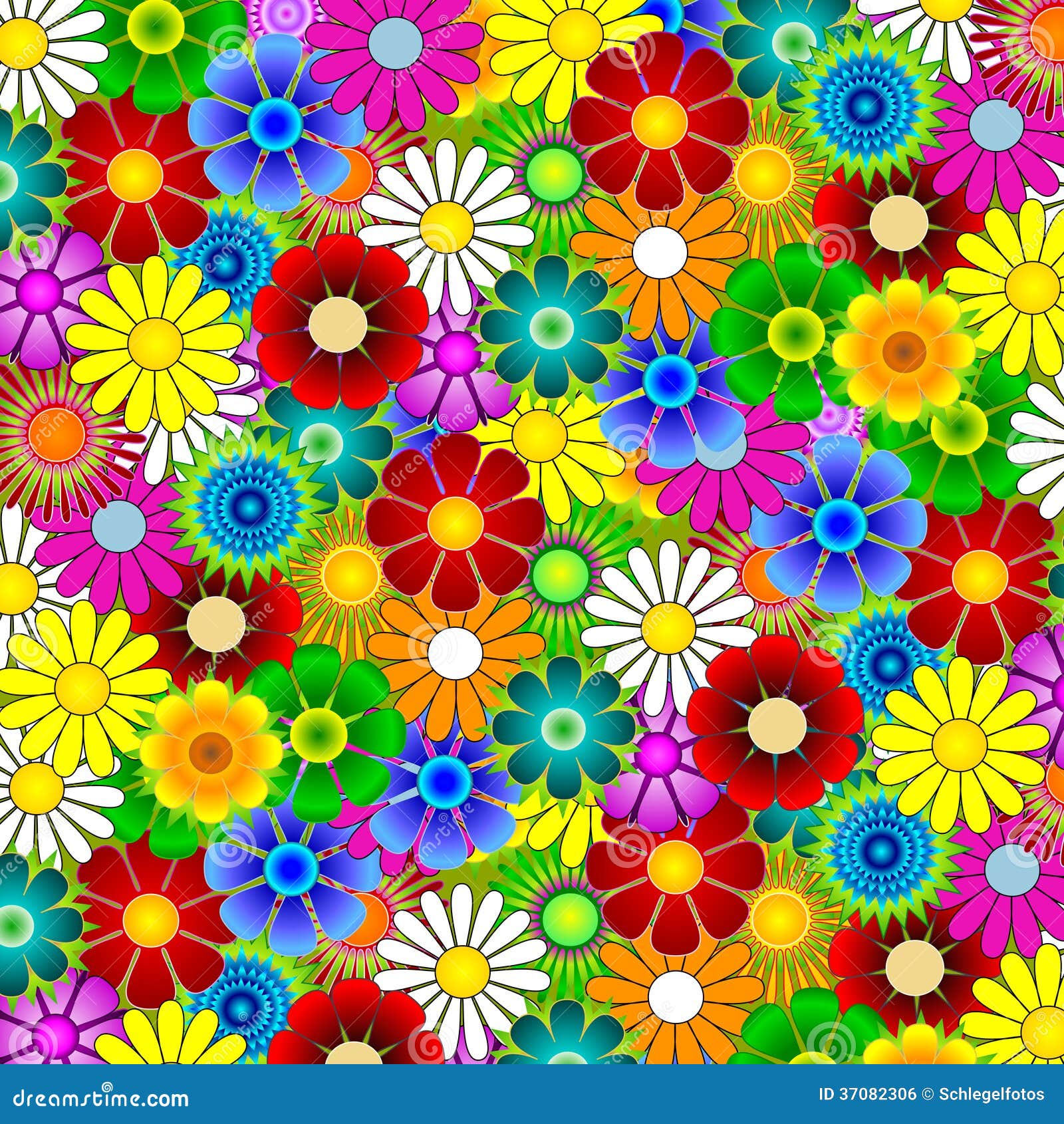 Spring Flower Texture Background Stock Illustration - Illustration of ...