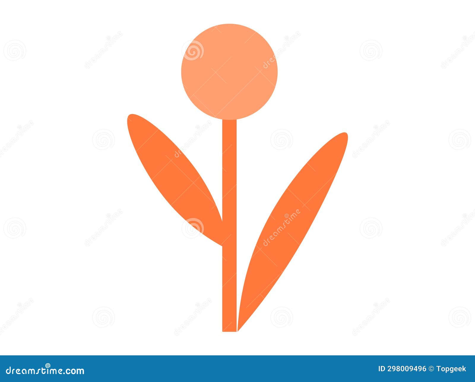 Spring Flower. the Spring Flower Metaphor Conveyed Idea Growth and ...