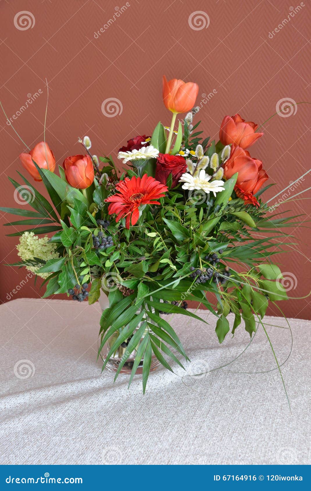 Spring Flowers Bouquet stock photo. Image of beautiful - 67164916