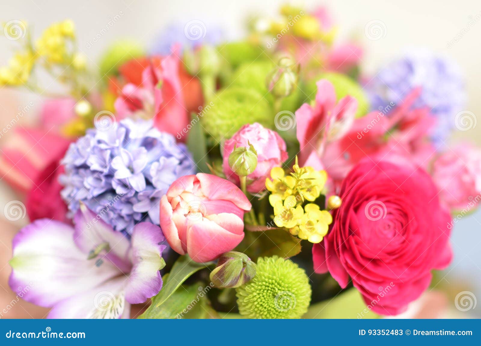 Spring flowers bouquet stock image. Image of flower, colorful - 93352483