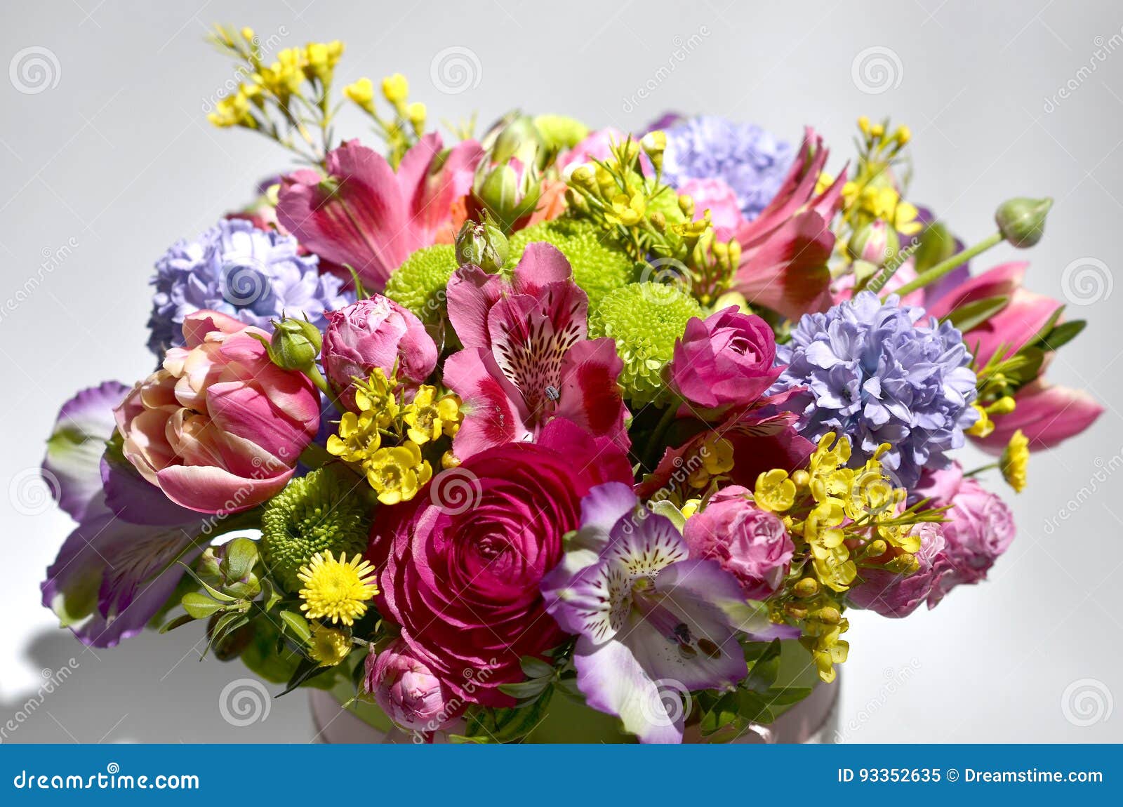 Spring flowers bouquet stock image. Image of easter, close - 93352635